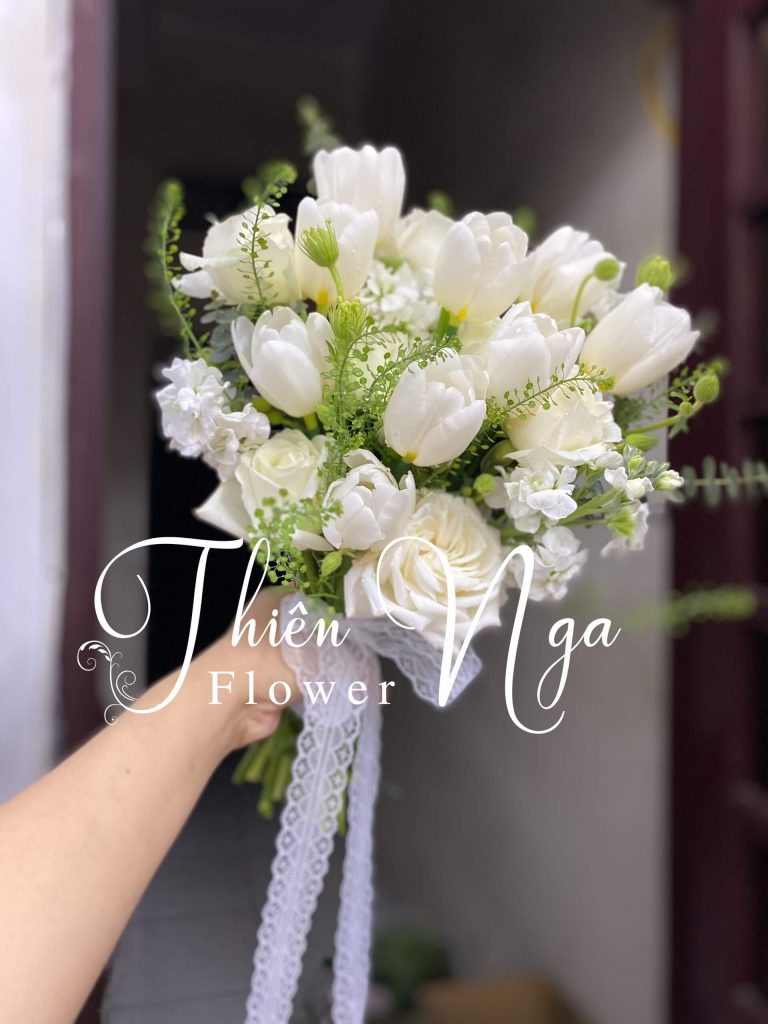 Bó Hoa tay Calla Lily thanh lịch, sang trọng - Thiên Nga Flower